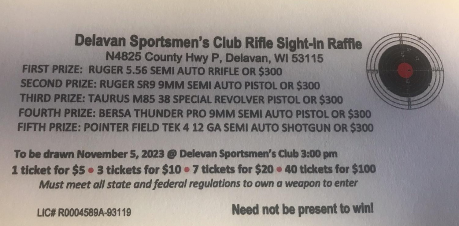 Delavan Sportsmen's Club – Delavan Sportsmens Club in Delavan WI offers ...